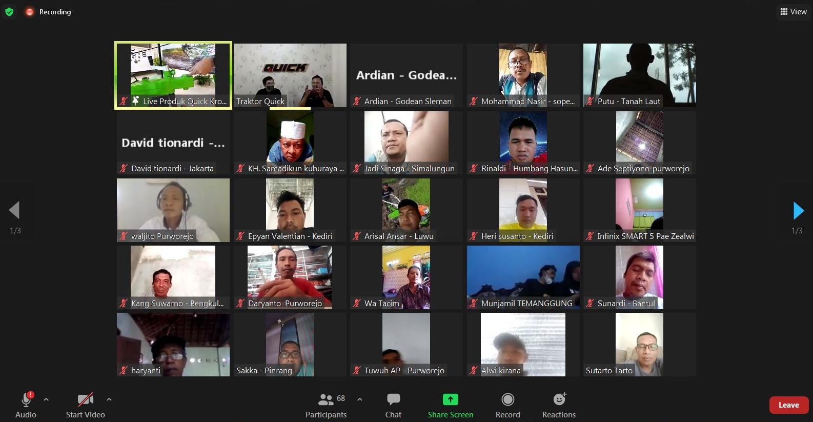 LARIS MANIS, PRODUK PERDANA ROTARY QUICK KRONOS | Quick Traktor