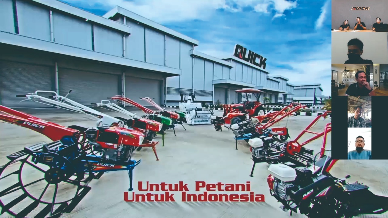 LONCATAN TEKNOLOGI TRAKTOR ROTARY PELUNCURAN QUICK KRONOS | Quick Traktor